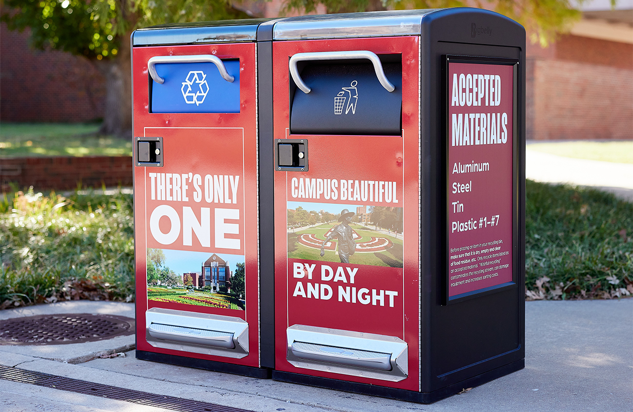 OU Receives Grant to Improve Recycling on Norman Campus