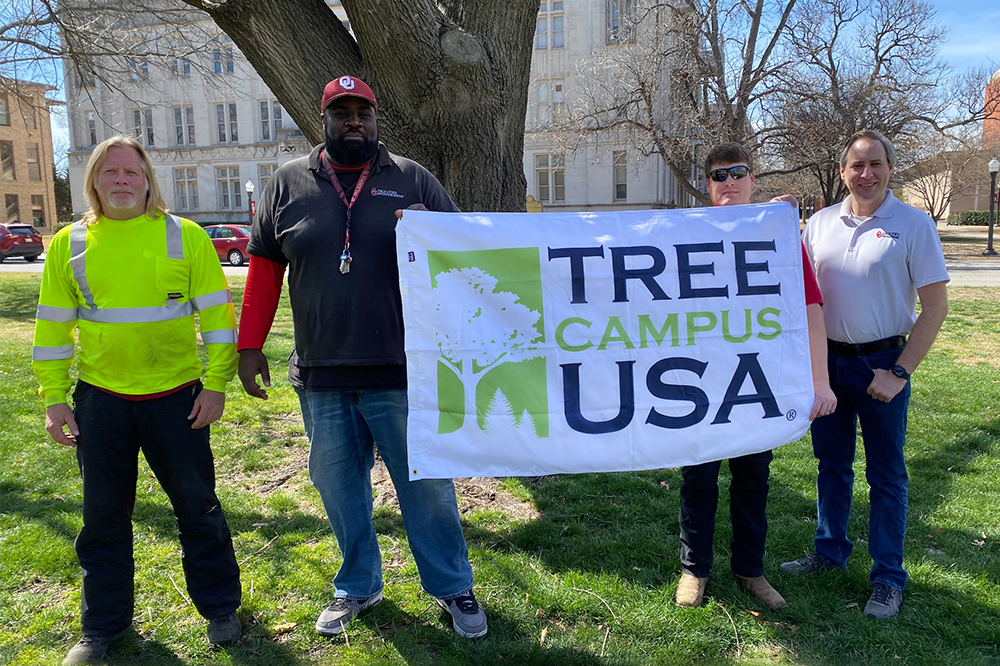 OU Earns Tree Campus Higher Education Recognition