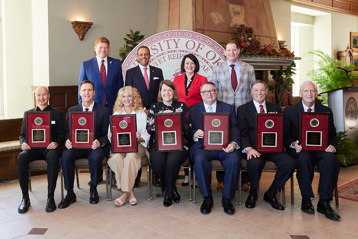 10 Outstanding Individuals Recognized With OU Regents’ Alumni Awards