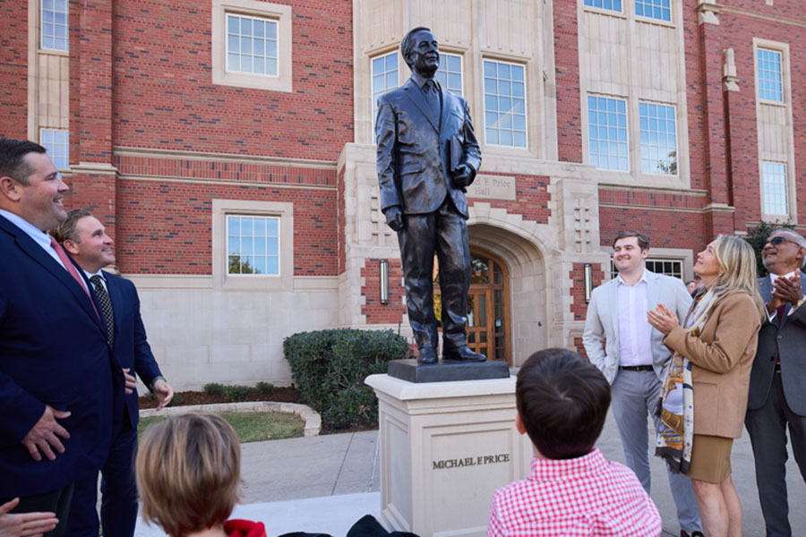 Michael F. Price and Legacy Honored with Statue