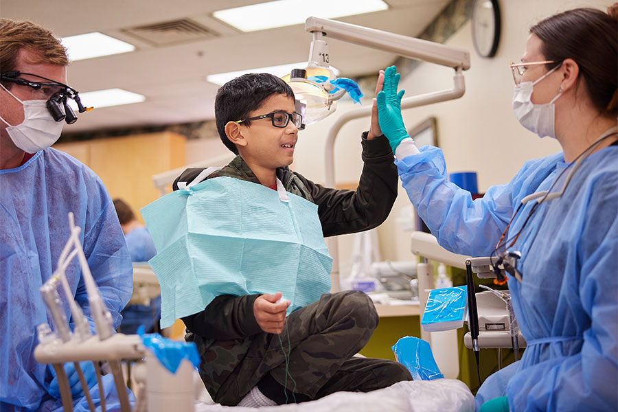 OU College of Dentistry Provides Free Dental Care During Kids’ Day