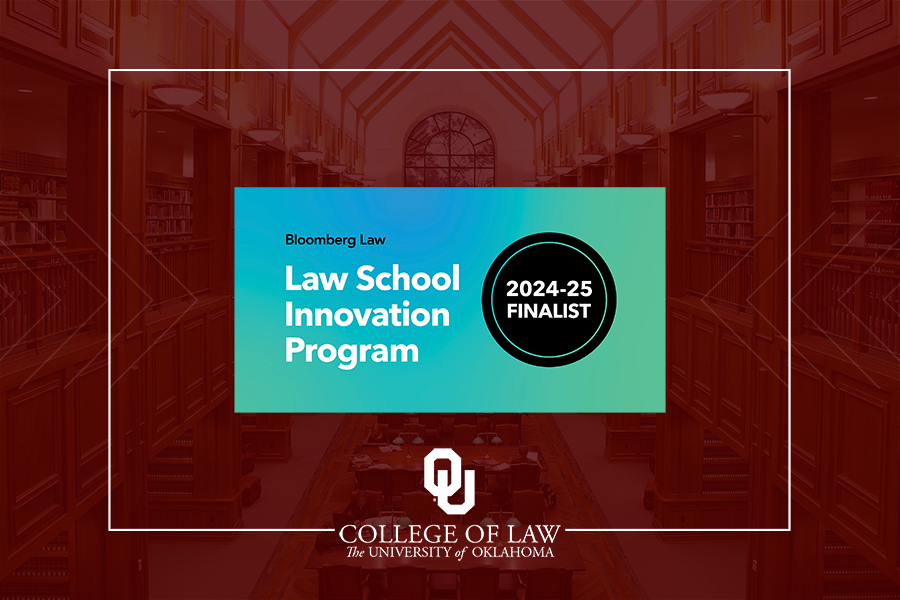 OU Law Named Finalist for Bloomberg Law Innovation Award