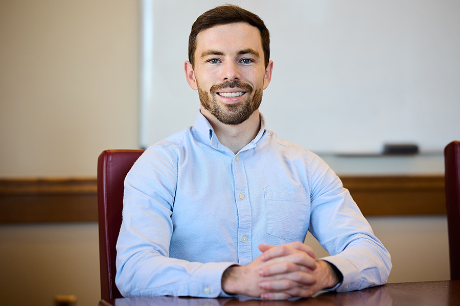 Entrepreneurship Professor Inspires Students to Live with Purpose